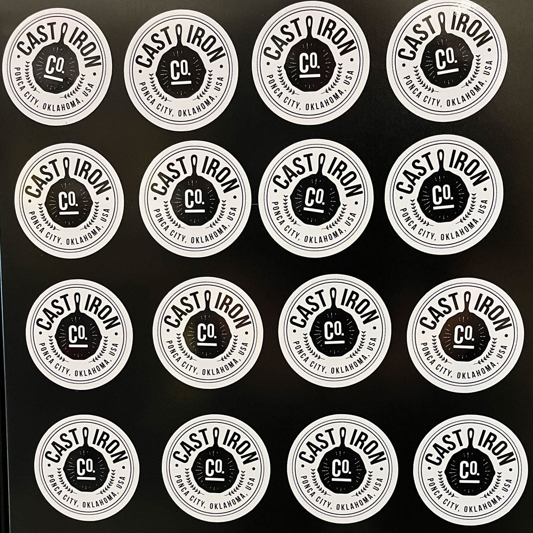 Cast Iron Company Refrigerator Magnet