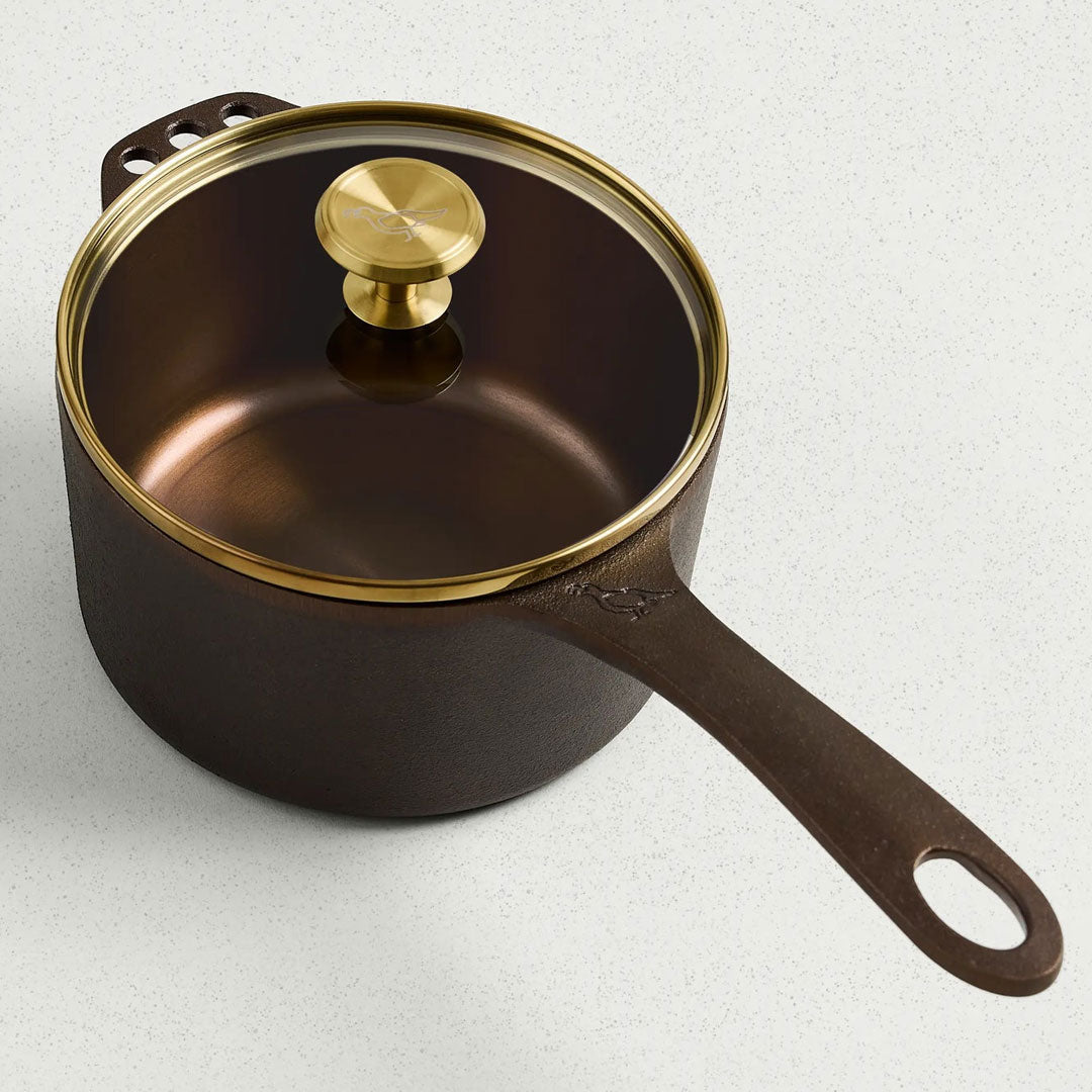 Smithey Cast Iron Saucepan - 1 QT – Cast Iron Company
